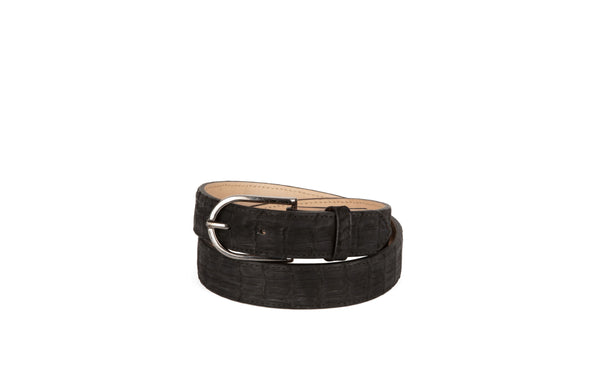 Azulado Black Nile Belt – Allens Boots