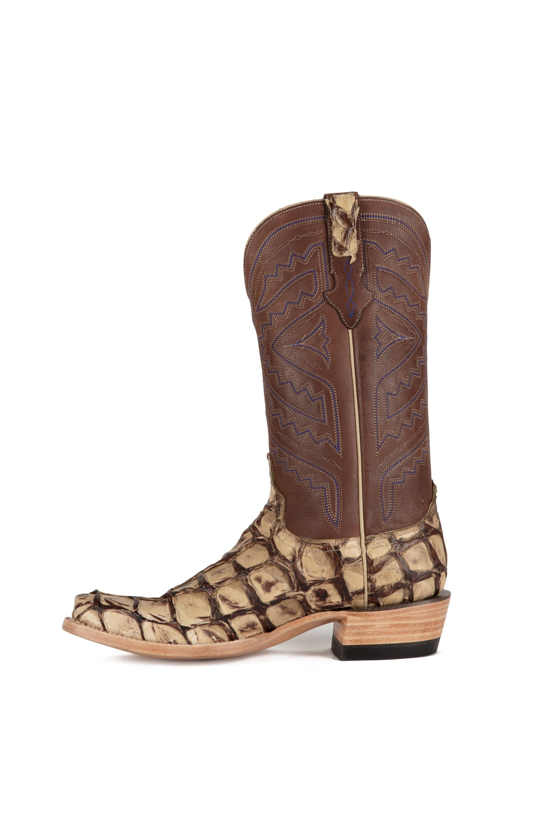 Azulado - Maverick Pirarucu - Tan – Allens Boots