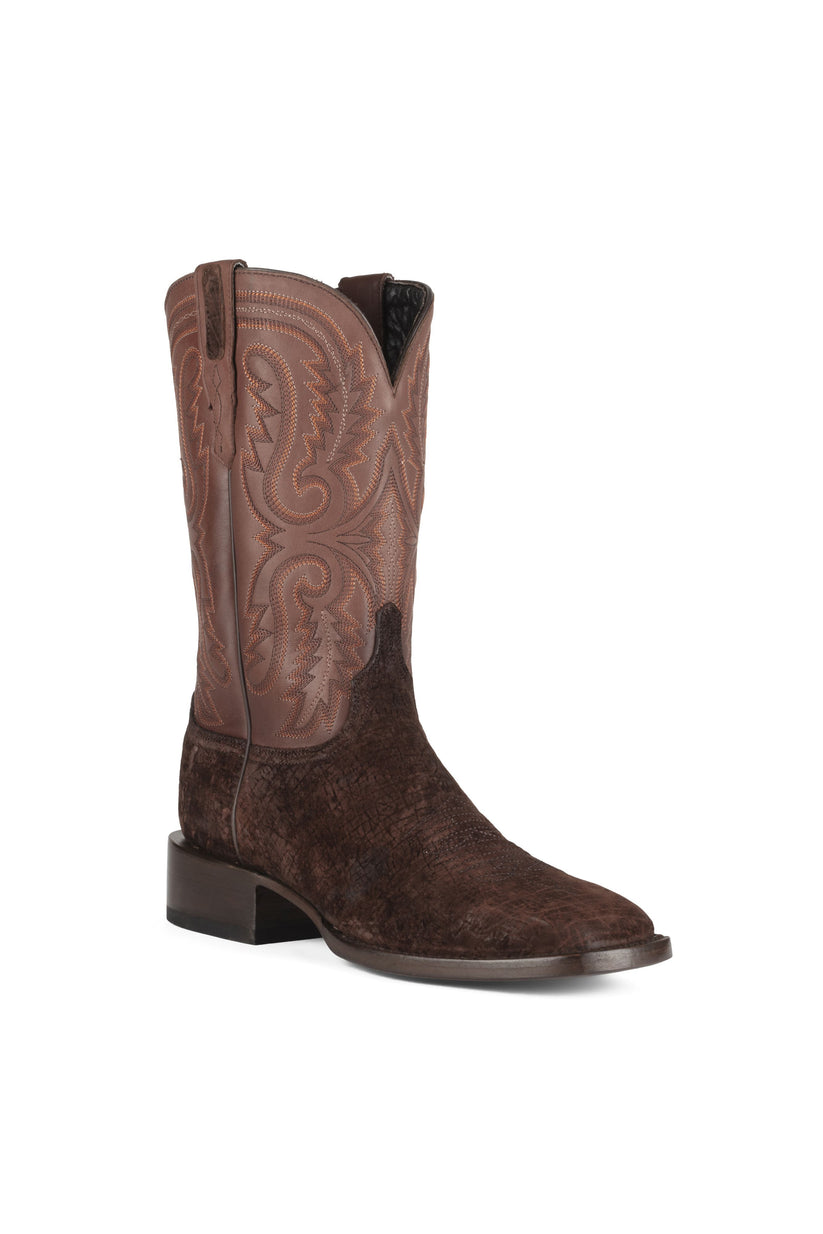 Allens Brand - Aiden Hippo - Square Toe - Cafe – Allens Boots