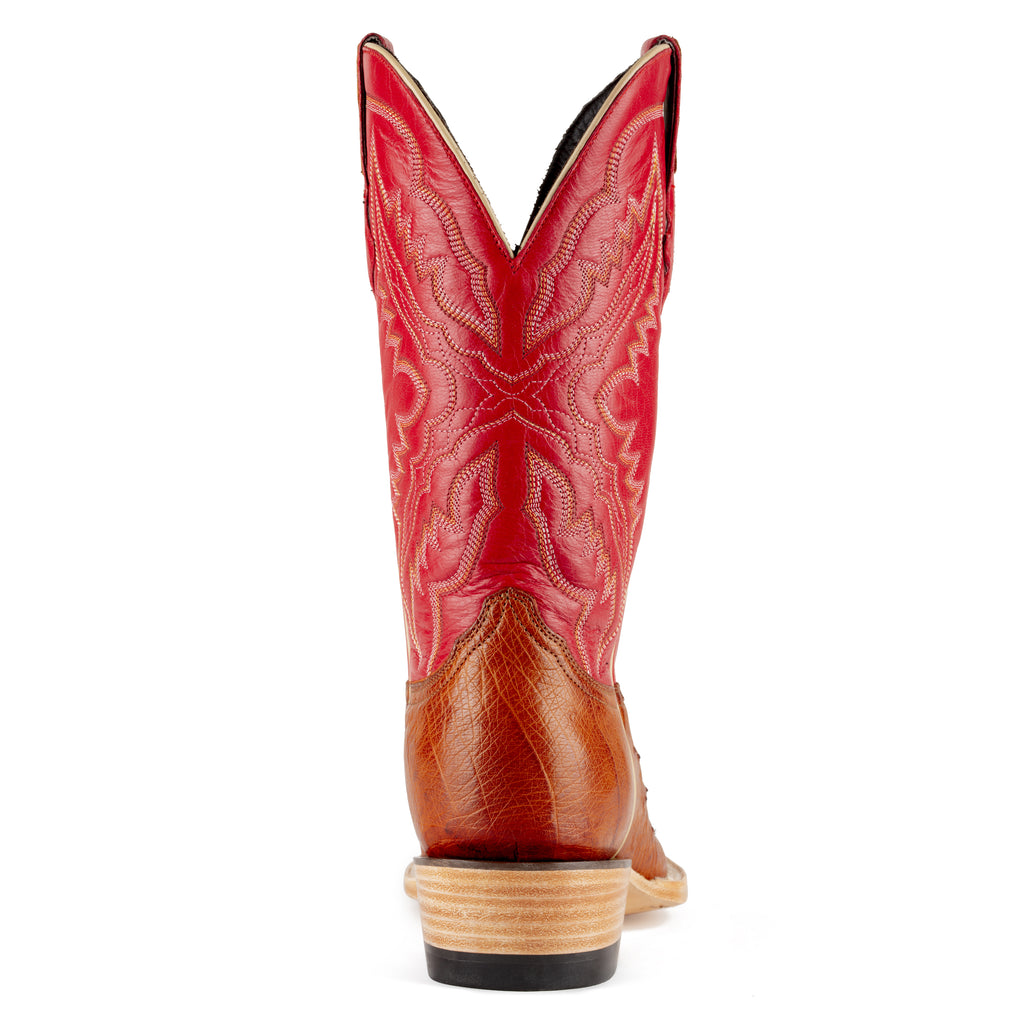 Resistol Boots - Cognac Smooth Ostrich - Cutter Toe - RB0204052CW ...
